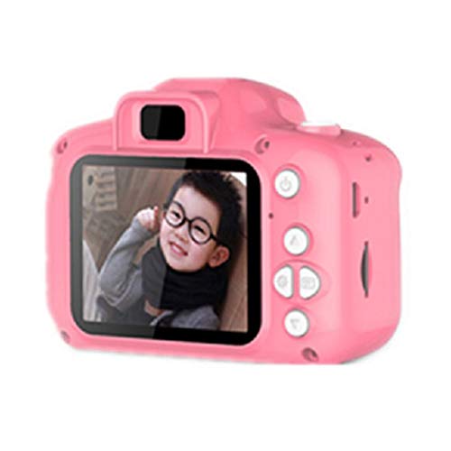 Xinsany Children's Digital Camera Photo and Video Camera Multifunctional Children's Gifts Memory Card Support Mini Camera(Pink)