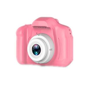 Xinsany Children's Digital Camera Photo and Video Camera Multifunctional Children's Gifts Memory Card Support Mini Camera(Pink)