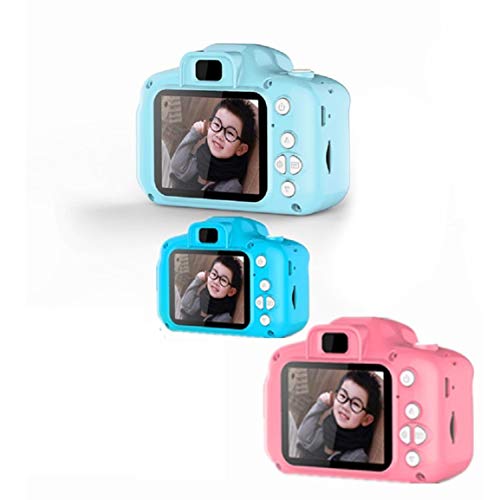 Xinsany Children's Digital Camera Photo and Video Camera Multifunctional Children's Gifts Memory Card Support Mini Camera(Pink)