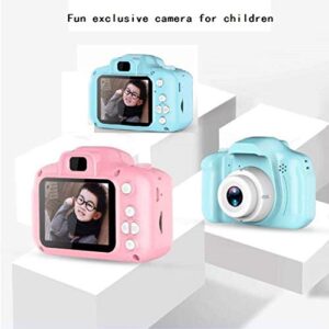 Xinsany Children's Digital Camera Photo and Video Camera Multifunctional Children's Gifts Memory Card Support Mini Camera(Green)