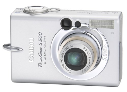 Canon PowerShot S500 5MP Digital Elph with 3x Optical Zoom