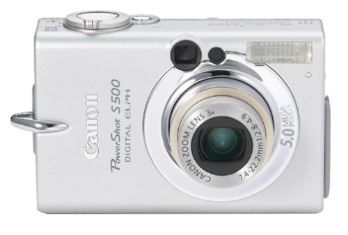 Canon PowerShot S500 5MP Digital Elph with 3x Optical Zoom