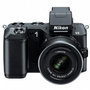 Nikon 1 V2 14.2 MP HD Digital Camera Body Only (Black)