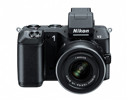 Nikon 1 V2 14.2 MP HD Digital Camera Body Only (Black)