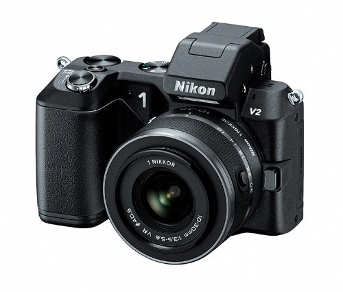 Nikon 1 V2 14.2 MP HD Digital Camera Body Only (Black)