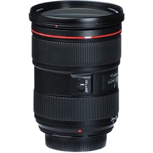 Canon EF 24-70mm f/2.8L II USM Lens (5175B002) + Filter Kit + Cap Keeper + Cleaning Kit + More (Renewed)