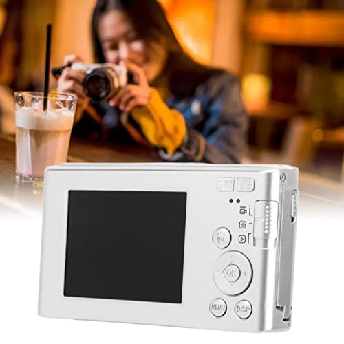 Digital Camera, 38 MP Image Resolution Compact Camera with 1200 MAh Lithiumion Battery for Beginners