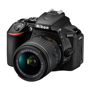 nikon d5600 dslr with 18-55mm f/3.5-5.6g vr and 70-300mm f/4.5-6.3g ed (renewed)