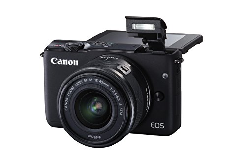 Canon EOS M10 Mirrorless Camera Kit with EF-M 15-45mm Image Stabilization STM Lens Kit