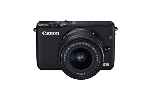 Canon EOS M10 Mirrorless Camera Kit with EF-M 15-45mm Image Stabilization STM Lens Kit