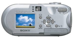 sony cybershot dscp73 4.1mp digital camera with 3x optical zoom