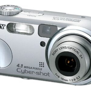 Sony Cybershot DSCP73 4.1MP Digital Camera with 3x Optical Zoom