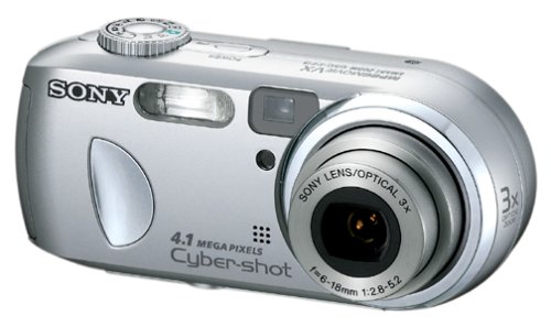 Sony Cybershot DSCP73 4.1MP Digital Camera with 3x Optical Zoom