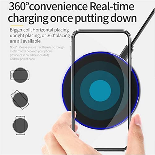 Wireless Charger, 30W Max Fast Wireless Charging Pad Compatible with iPhone 14/14 Plus/14 Pro/14 Pro Max/14 Mini 13/12/11/X/8,AirPods; Wireless Charge Mat for Samsung Galaxy S22/S21/S20 Buds (White)