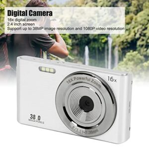 Digital Camera, 2.4 Inch Screen Compact Camera Built in Fill Light for Beginners