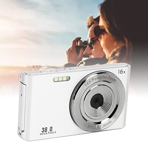 Digital Camera, 2.4 Inch Screen Compact Camera Built in Fill Light for Beginners