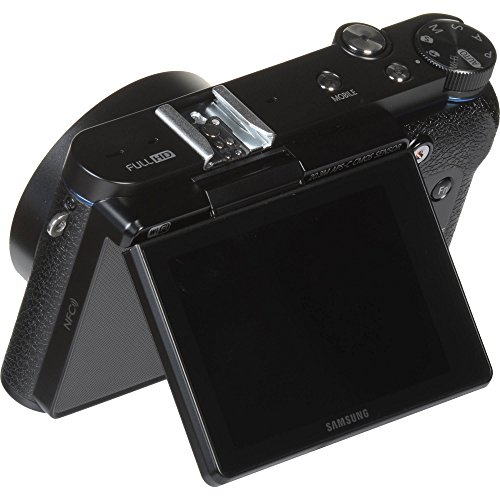 Samsung NX3300 Mirrorless Digital Camera with 20-50mm Lens - Black