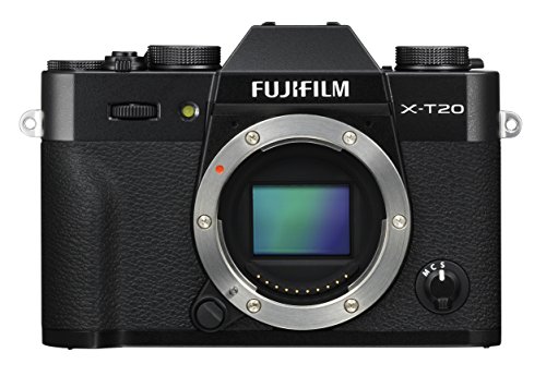 Fujifilm X-T20 Mirrorless Digital Camera, Black (Body Only)