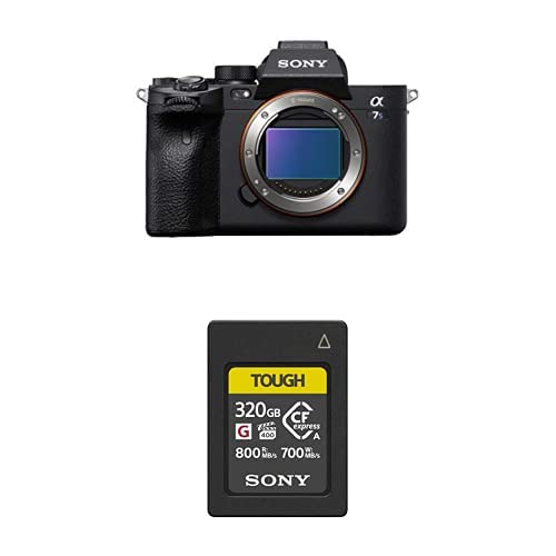 Sony New Alpha 7S III Full-Frame Interchangeable Lens Mirrorless Camera & Sony CFexpress Type A Memory Card