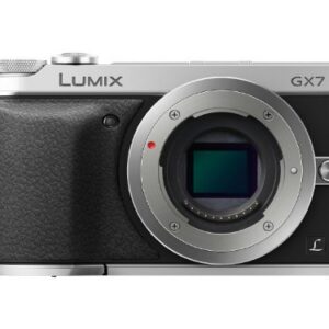 Panasonic LUMIX GX7 DMC-GX7S DMCGX7S 16.0 MP Mirrorless Micro Four Thirds DSLM Camera - Body Only (Silver) (Renewed)