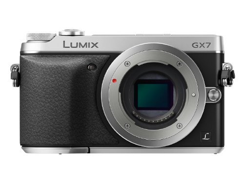 Panasonic LUMIX GX7 DMC-GX7S DMCGX7S 16.0 MP Mirrorless Micro Four Thirds DSLM Camera - Body Only (Silver) (Renewed)