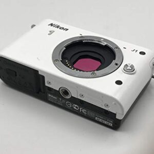 Nikon 1 J1 10.1 MP HD Digital Camera Body Only (White)