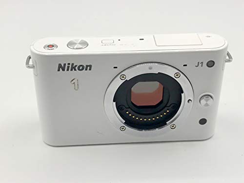 Nikon 1 J1 10.1 MP HD Digital Camera Body Only (White)