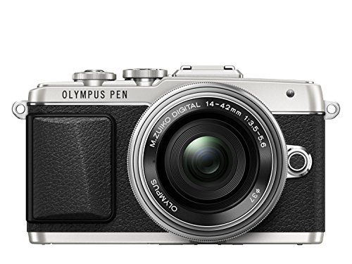 Olympus E-PL7 16MP Mirrorless Digital Camera with 3-Inch LCD with 14-42mm EZ Lens (Silver) - International Version