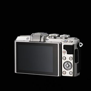 Olympus E-PL7 16MP Mirrorless Digital Camera with 3-Inch LCD with 14-42mm EZ Lens (Silver) - International Version