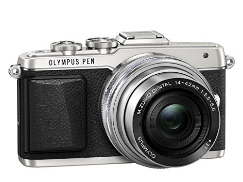 Olympus E-PL7 16MP Mirrorless Digital Camera with 3-Inch LCD with 14-42mm EZ Lens (Silver) - International Version