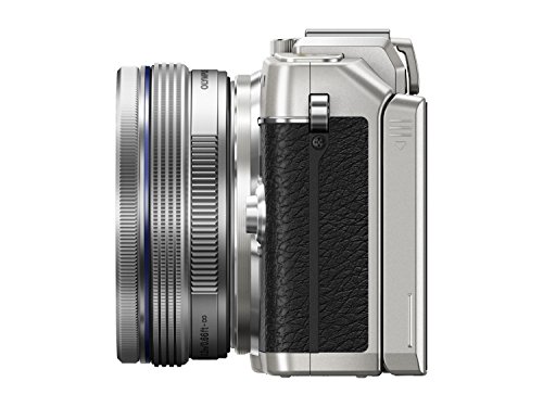 Olympus E-PL7 16MP Mirrorless Digital Camera with 3-Inch LCD with 14-42mm EZ Lens (Silver) - International Version