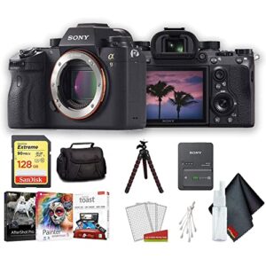 sony alpha a9 mirrorless digital camera (body only) (international model) base accessory bundle