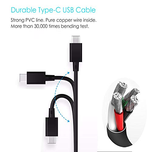 Samsung Adaptive Fast Charging Dual-Port Car Charger, LaoFas USB Rapid Car Charger with Type C Cable 5ft Compatible Samsung Galaxy S10+/S10e/S10/S9/S9 Plus/S8/S8 Plus/S8 Active/Note10 and More