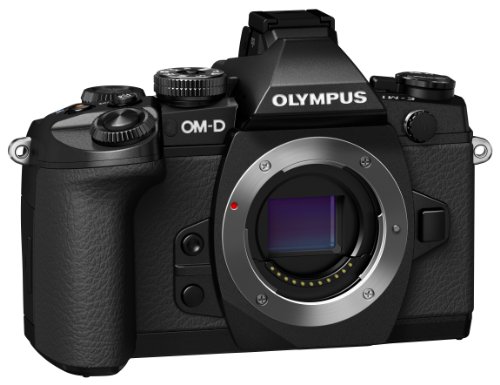 Olympus OM-D E-M1 Mirrorless Digital Camera with 16MP and 3-Inch LCD (Body Only) (Black)