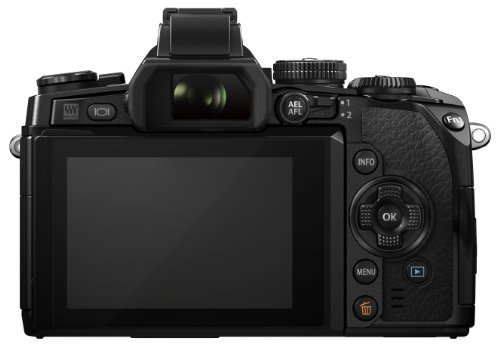 Olympus OM-D E-M1 Mirrorless Digital Camera with 16MP and 3-Inch LCD (Body Only) (Black)