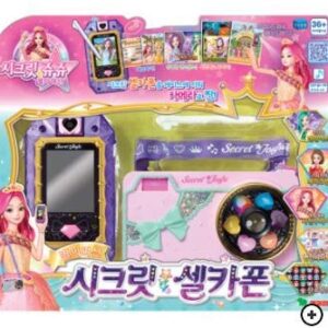 cheese 2020 New--Secret Jouju Selfie Cam Camera for Kids Toy Cellphone for Children. Item and Manuel All in Korean.