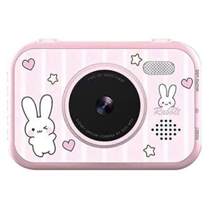 gienex kids digital camera – 12mp children’s selfie camera with 3.5 inches large screen for boys and girls,1080p rechargeable electronic camera with 32gb tf card (color : pink)