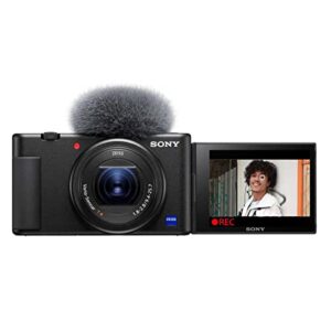 Sony ZV-1 Compact 4K HD Camera - Free Bundle with 32GB SDHC U3 Memory Card, Mac Software Package