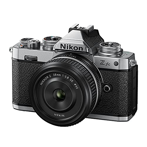 Nikon Z fc DX-Format Mirrorless Camera Body w/NIKKOR Z 28mm f/2.8 (SE) (International Model)