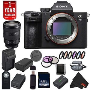 Sony Alpha a7 III ILCE7M3/B Mirrorless Digital Camera International Model + Sony 24-105mm Lens Base Bundle