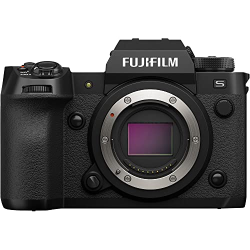 Fujifilm X-H2S Digital Camera with XF 18-120mm f/4 LM PZ WR Lens Bundle, Includes: SanDisk 128GB Extreme PRO SDXC Memory Card, Spare Battery and More (8 Items)