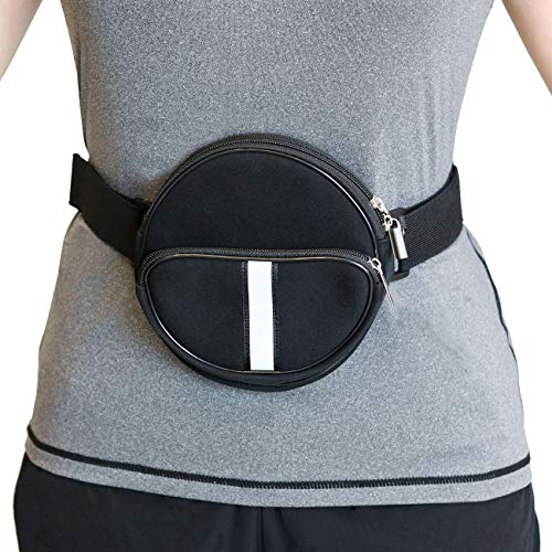 Soicpic CD Player Portable Case,Waterproof CD Player Fanny Pack with Wristlet Hand Strap Compatible with HOTT/Gueray/NAVISKAUTO/Jinhoo/Jensen/Monodeal Portable CD Player and More（6.5 inch）.