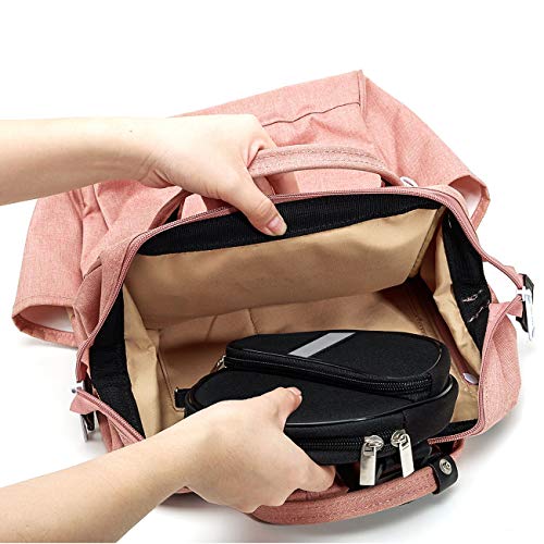 Soicpic CD Player Portable Case,Waterproof CD Player Fanny Pack with Wristlet Hand Strap Compatible with HOTT/Gueray/NAVISKAUTO/Jinhoo/Jensen/Monodeal Portable CD Player and More（6.5 inch）.