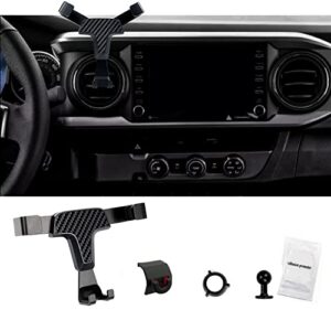 tocatus for tacoma phone mount,car dash clip phone holder, for all mobile phones, for tacoma 2015 2016 2017 2018 2019 2020 2021 2022