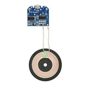 gikfun qi wireless charger pcba circuit board coil wireless charging micro usb port diy ek1854