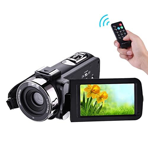 Ultra Hd Digital Video Camera 30 Million Megapixel 3.0-inch 270 ° Reversible IPS Touch-Control Screen Dv 16 Times Digital Zoom Double Intelligent Anti-Shake with Remote Control