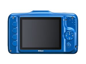 nikon coolpix s31 10.1 mp waterproof digital camera with 720p hd video (blue) (old model)