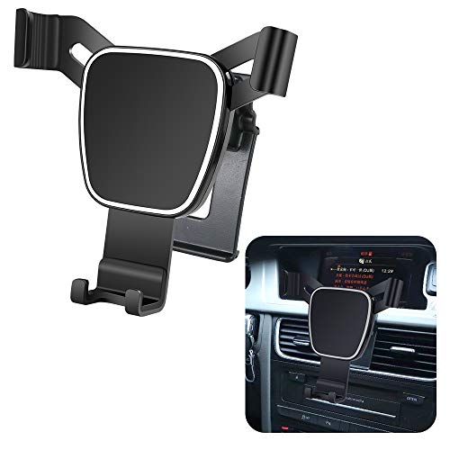 LUNQIN Car Phone Holder for 2009-2016 Audi A4 A5 S4 S5 RS4 RS5 allroad Auto Accessories Navigation Bracket Interior Decoration Mobile Cell Phone Mount