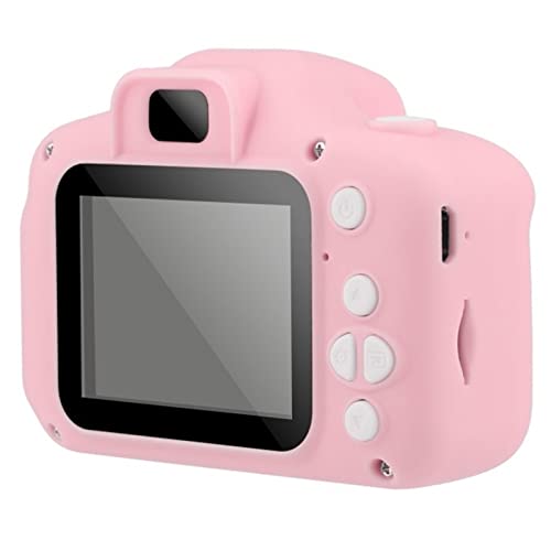 Firzero Digital Camera, Kids Camera 2.0 LCD Vlogging Camera Sports Camera with Powerful Battery Life, Shockproof 1080P Compact Portable Mini Cameras Gift for Teen Student Girls Boys (Pink)