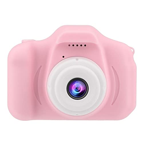 Firzero Digital Camera, Kids Camera 2.0 LCD Vlogging Camera Sports Camera with Powerful Battery Life, Shockproof 1080P Compact Portable Mini Cameras Gift for Teen Student Girls Boys (Pink)